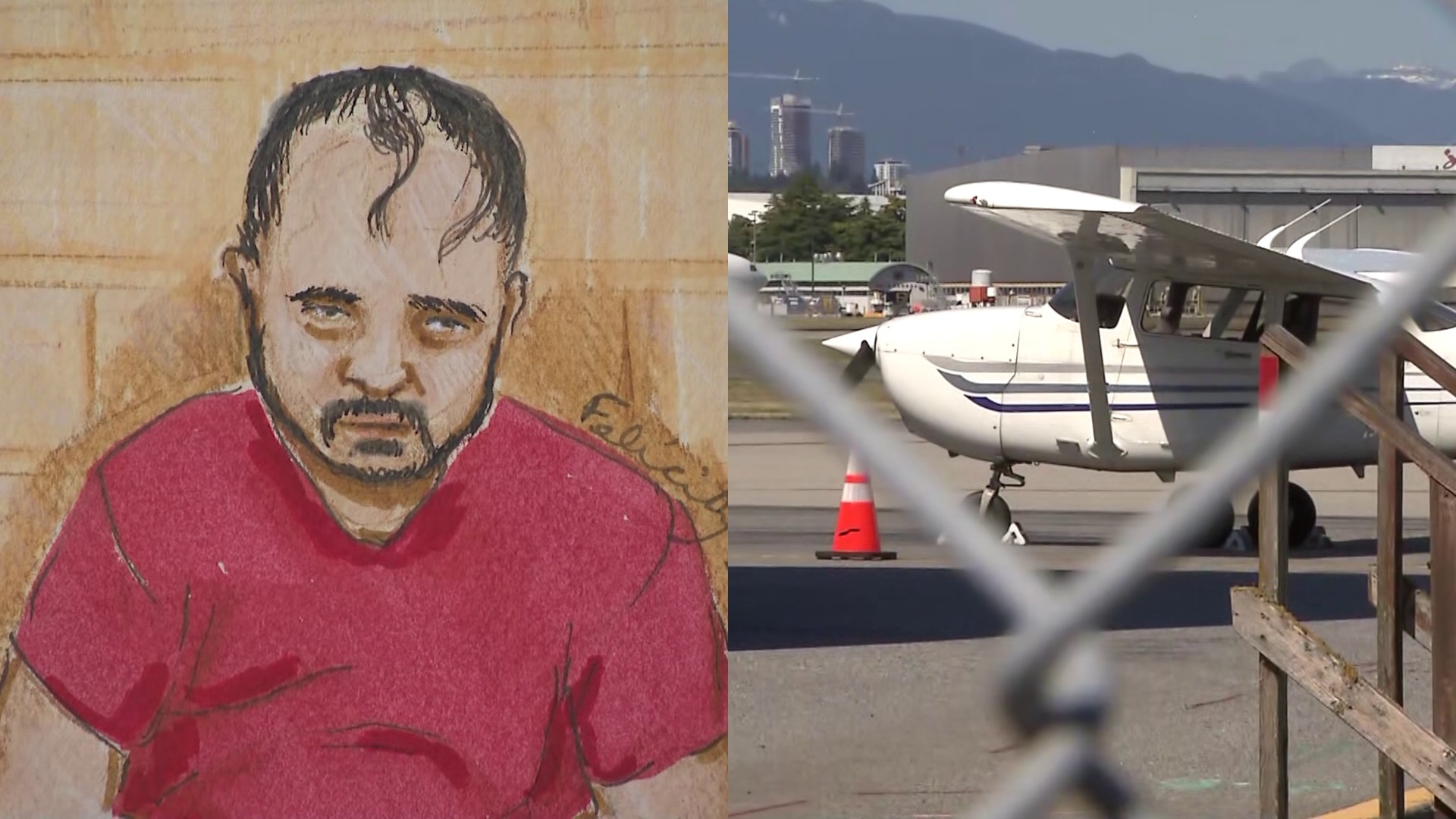 YVR hijacking suspect appears in court