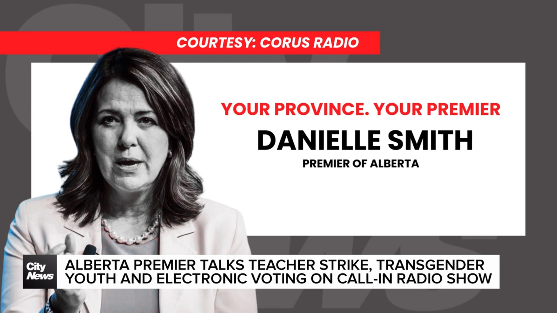 Alberta Premier talks Teacher strike, Transgender youth and electronic ...
