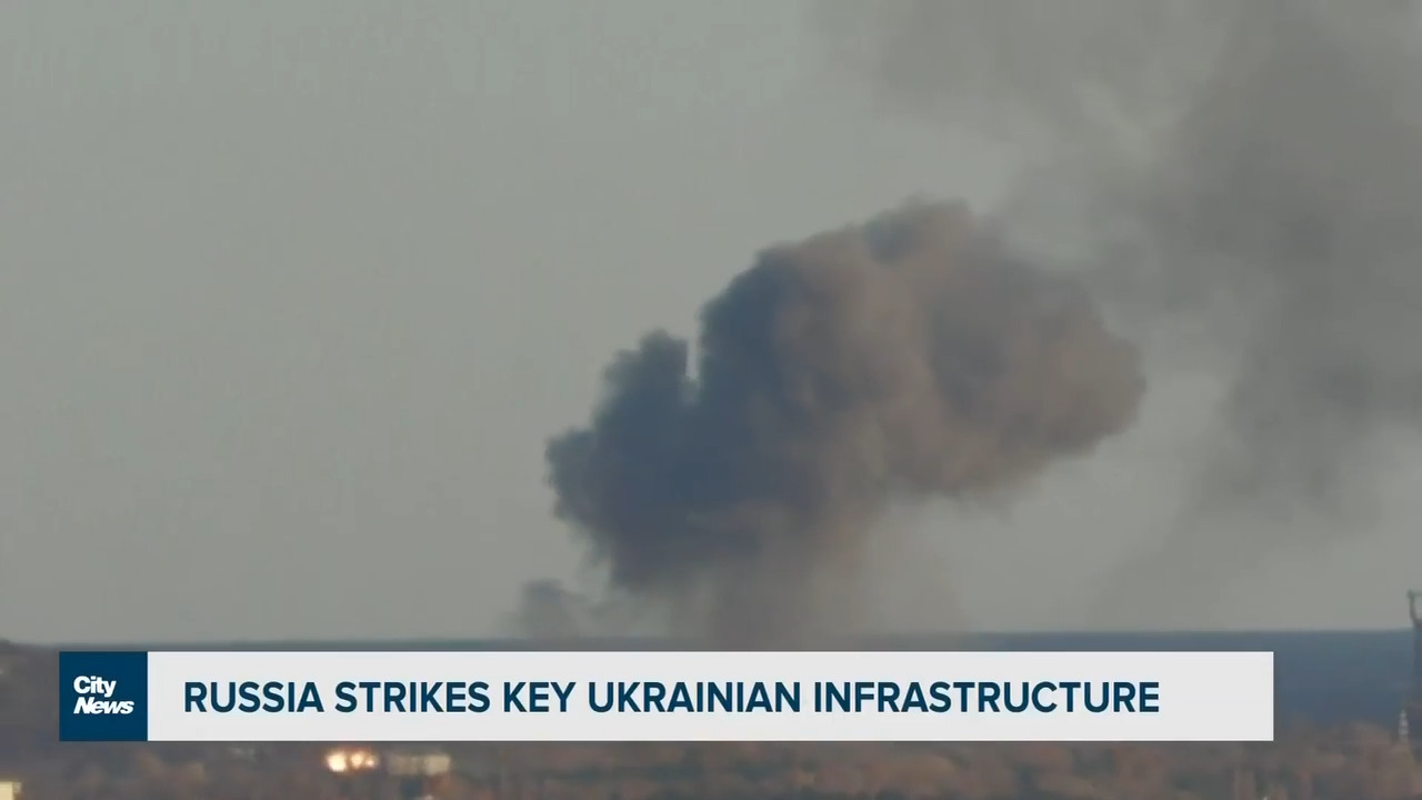 Russia strikes critical infrastructure in Ukraine