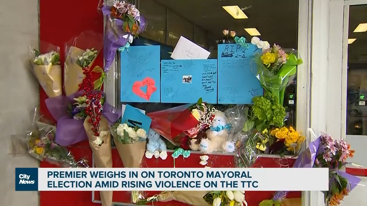 Premier weighs in on Toronto’s mayoral race, calls for more police amid ...
