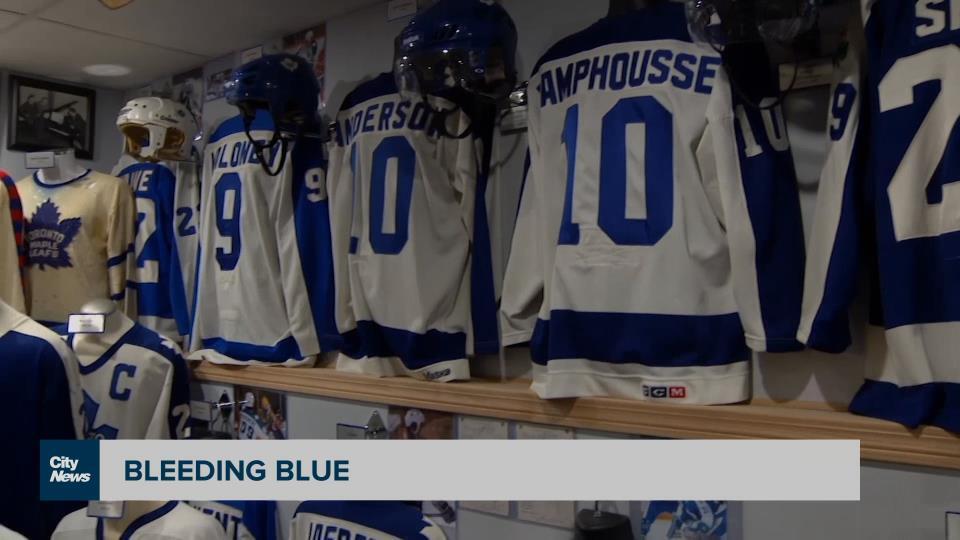 Bleeding blue: A super fan and his collection