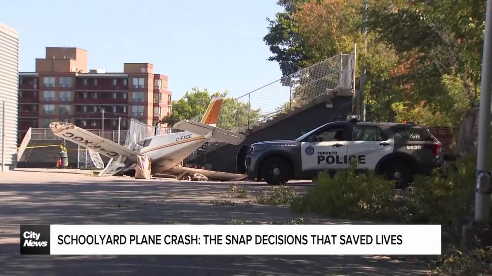 ‘Miracle at Monarch Park’: No injuries after plane crashes near Toronto ...