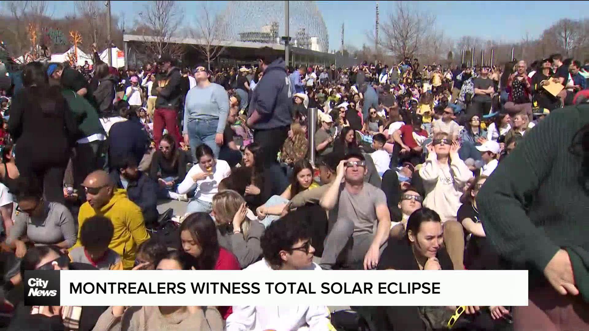 Total solar eclipse party at Montreal’s Parc Jean-Drapeau