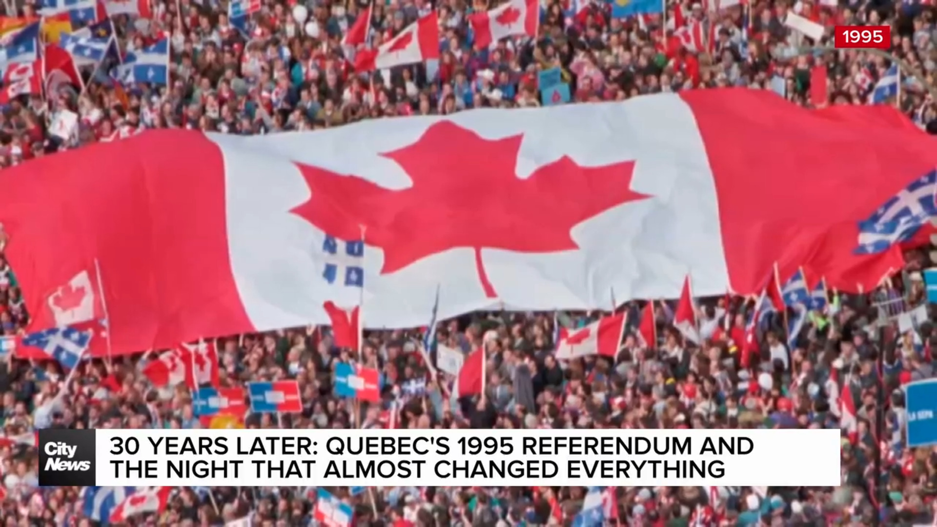 Quebecers reflect on the 1995 referendum 30 years later