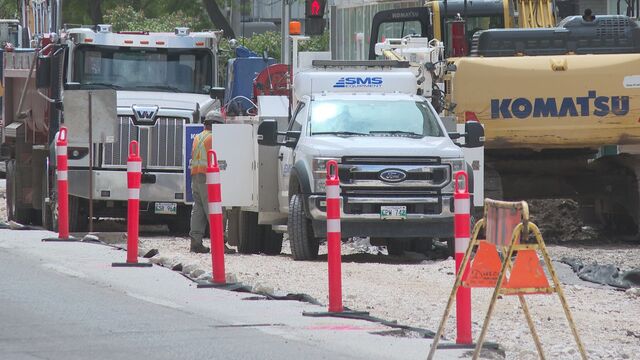 Winnipeg businesses impacted by extensive road work construction