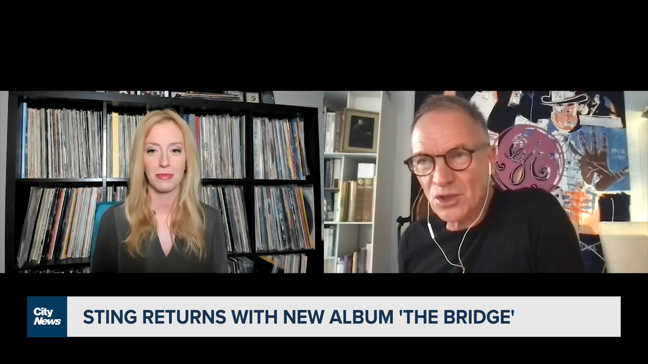 One-on-one interview with rock legend Sting who has just released a new ...