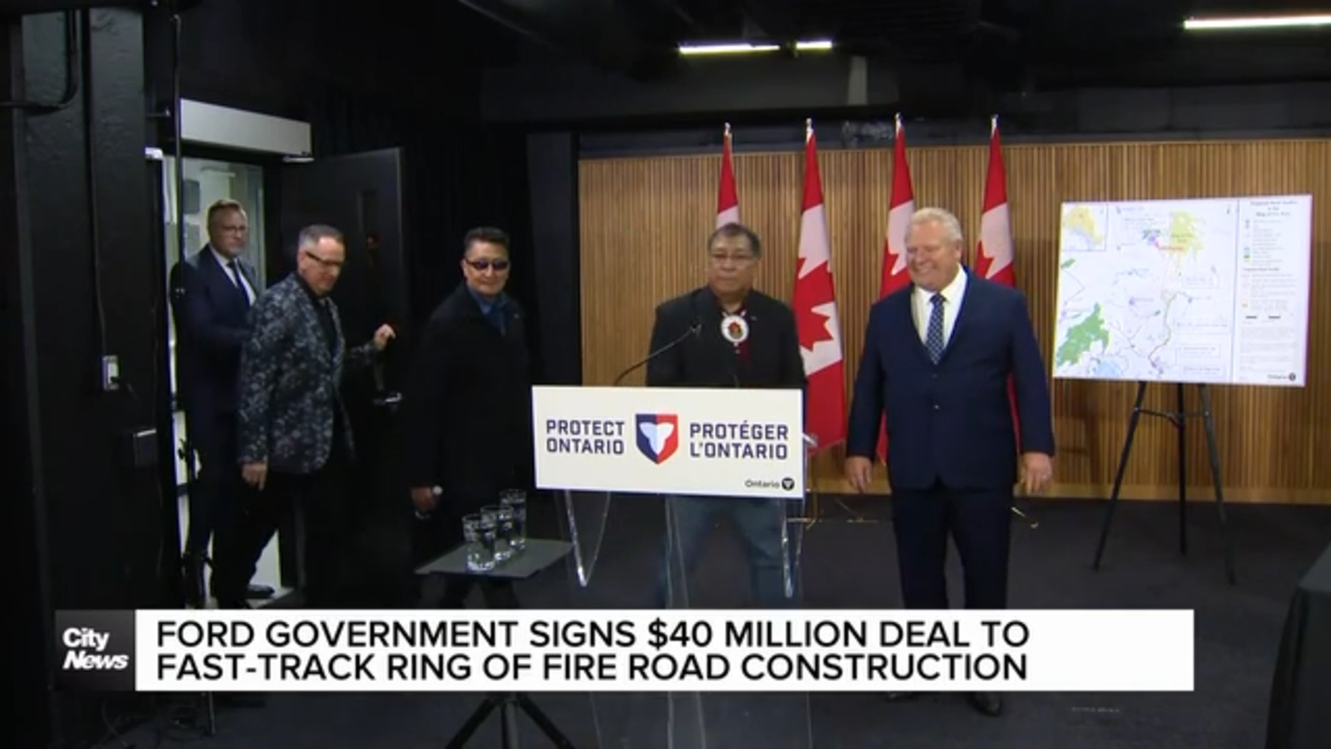 Ford government signs $40M deal to fast-track construction of road to ...