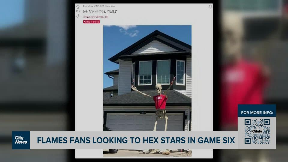 Flames fans looking to hex Stars in game six | CityNews Calgary