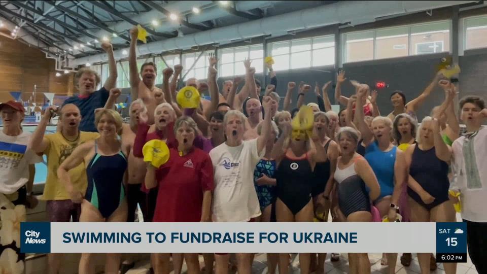 Swimming to raise funds for Ukraine