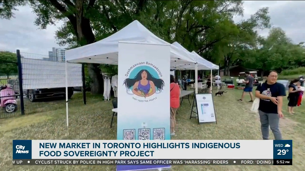 New market in Toronto highlights Indigenous food sovereignty project ...
