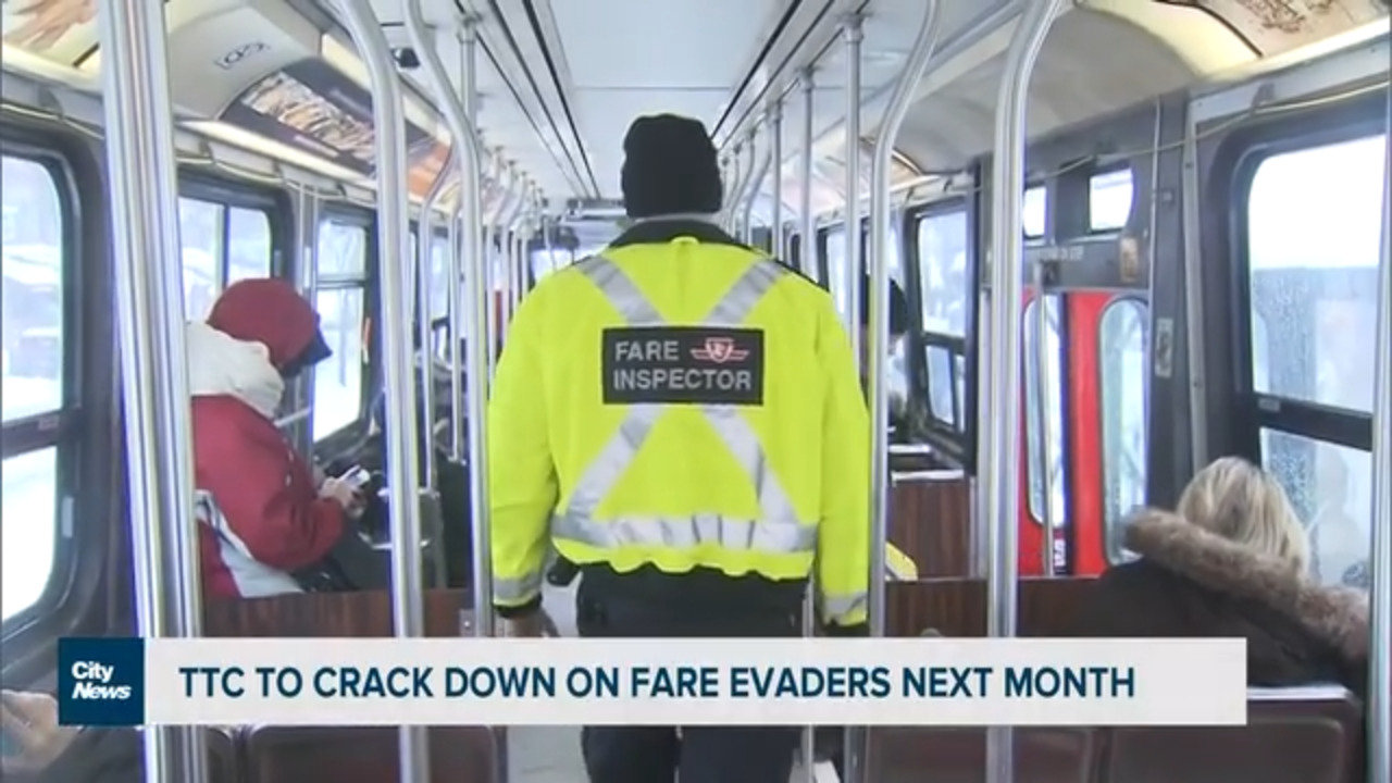 TTC to crack down on fare evaders next month