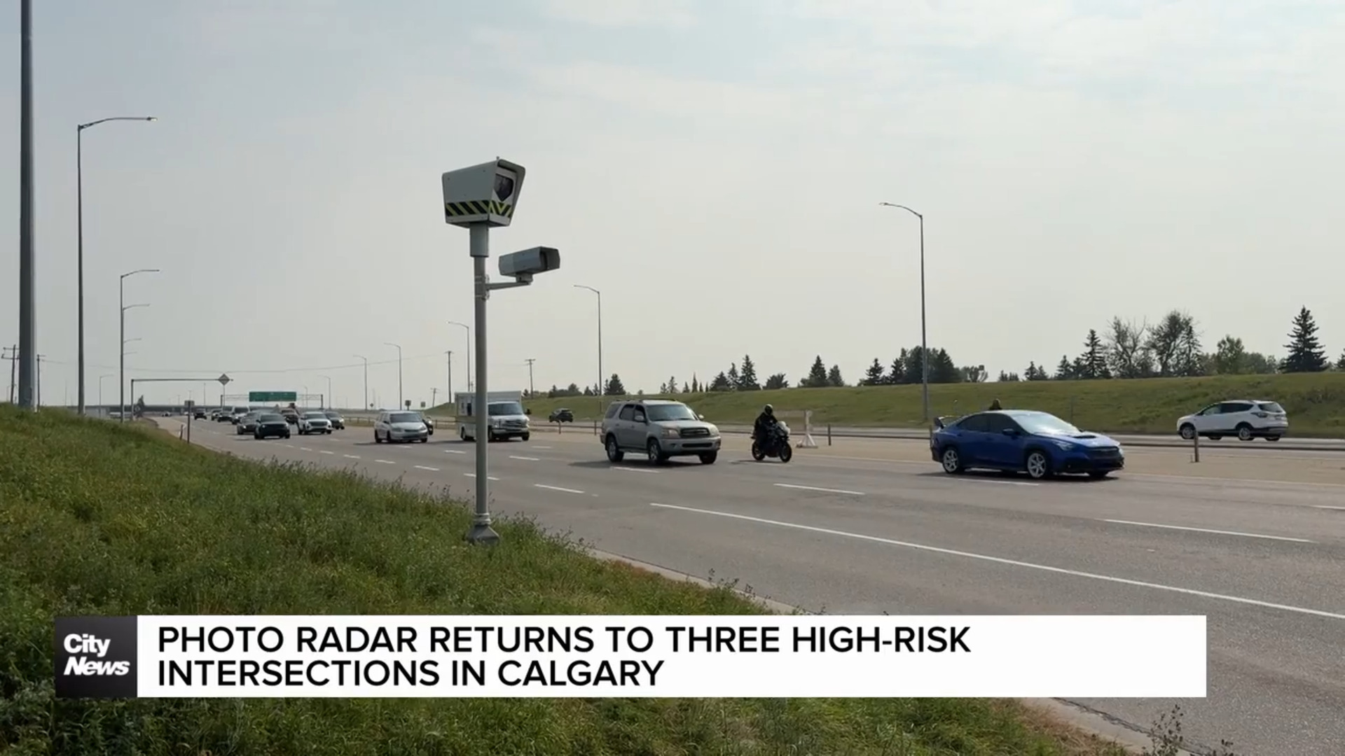 Photo radar returns to three high-risk intersections in Calgary