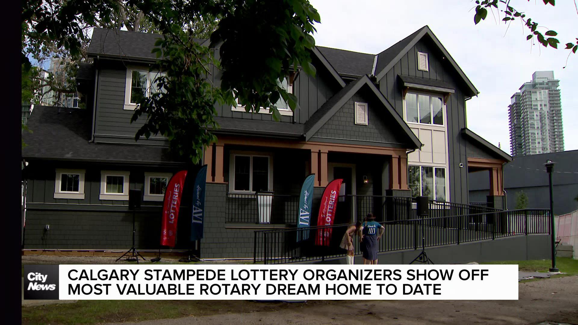 Calgary Stampede Lottery organizers show off most valuable Rotary Dream ...