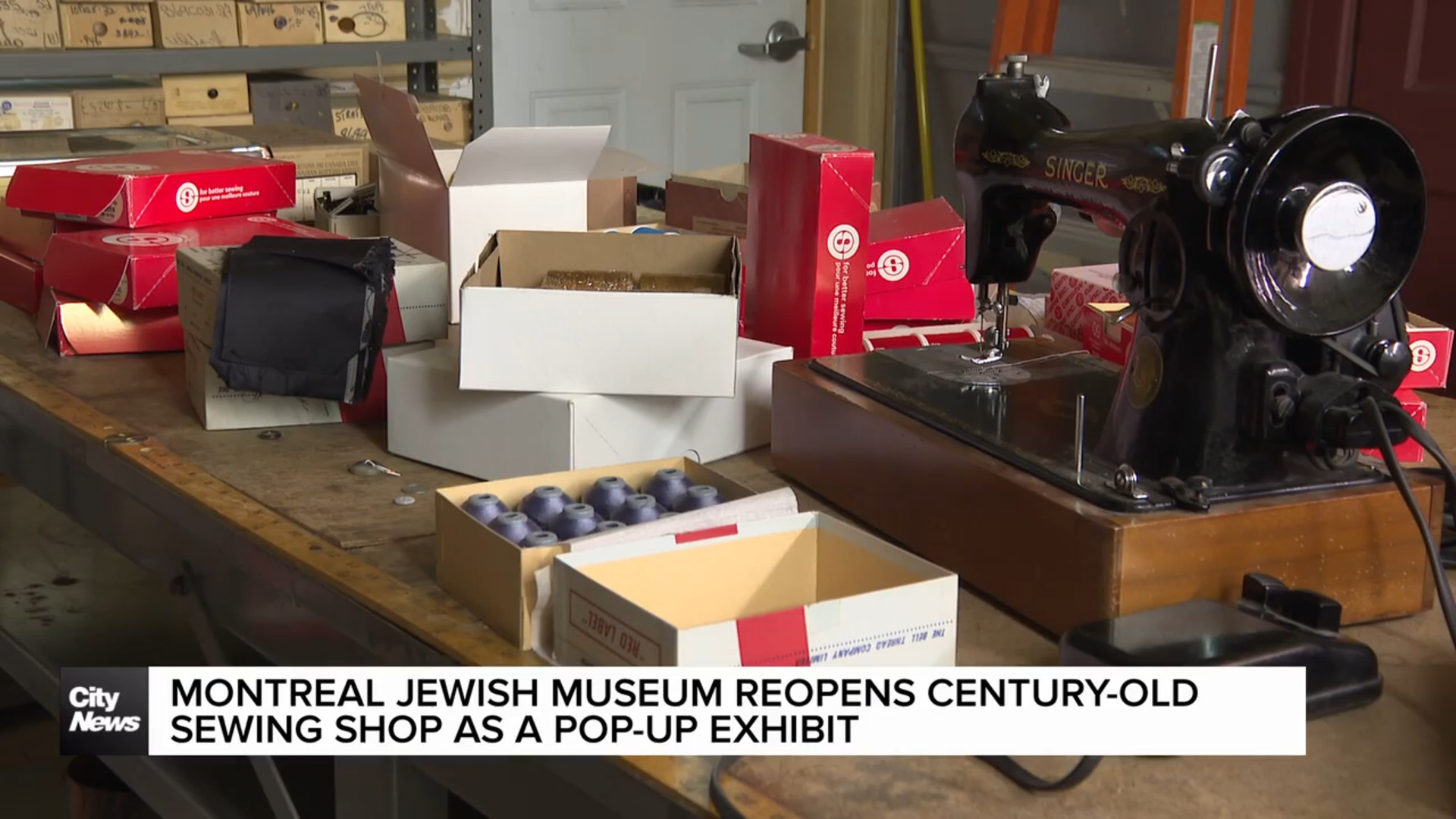 Montreal Exhibit Revives a 100-Year-Old Sewing Shop