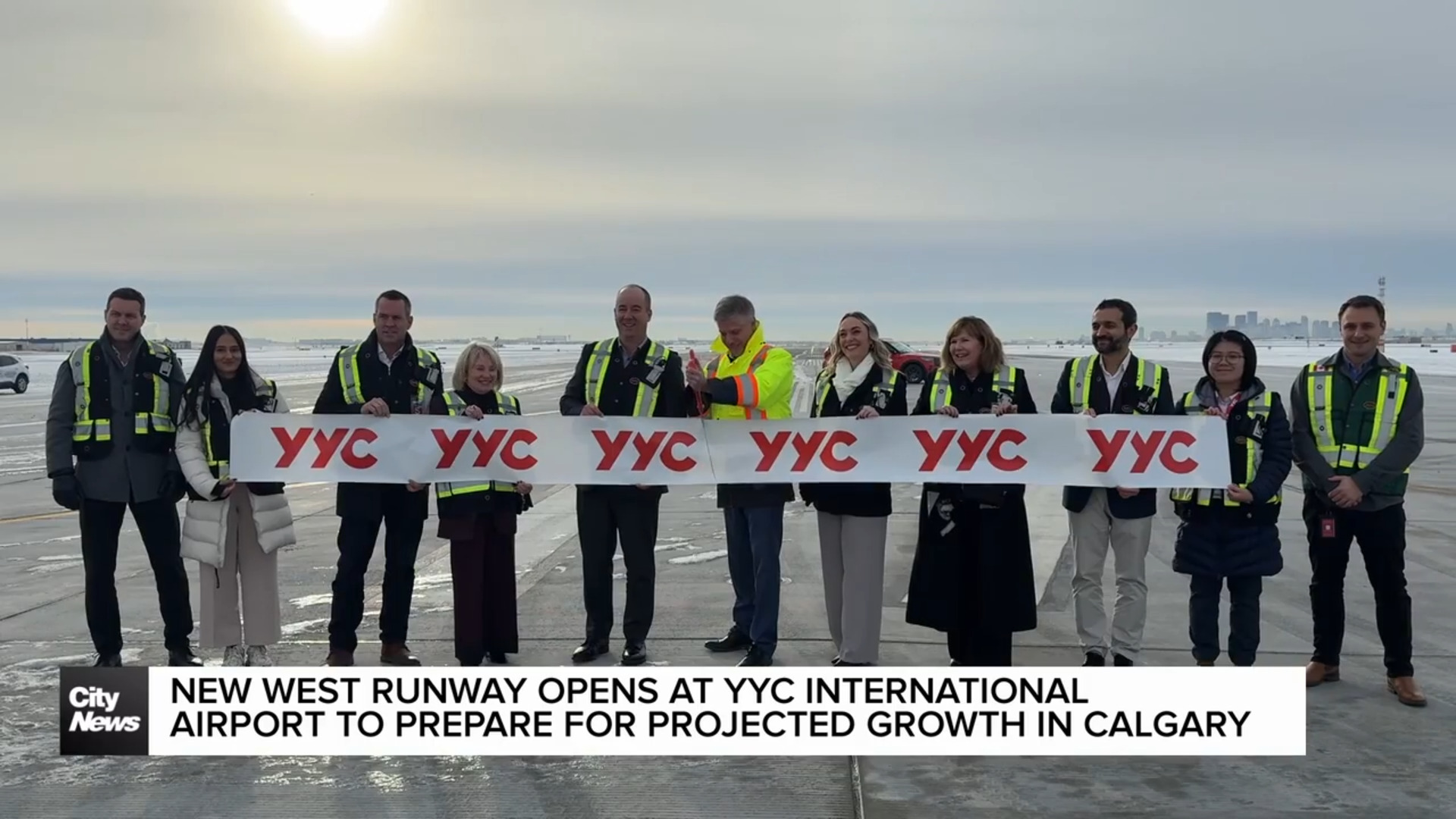 New west runway opens at YYC International Airport to prepare for ...