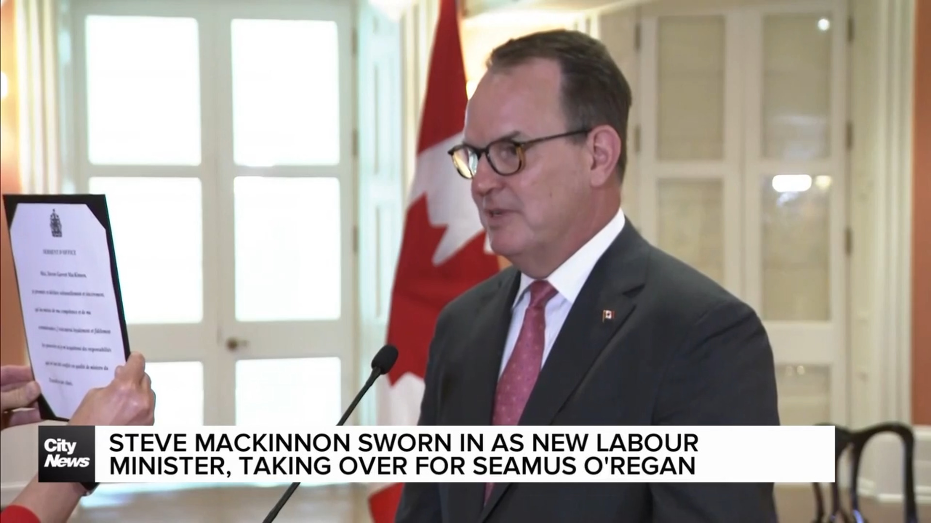 Trudeau names new Labour Minister