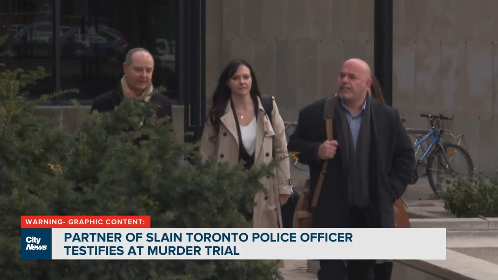 Partner of slain Toronto police officer testifies at murder trial