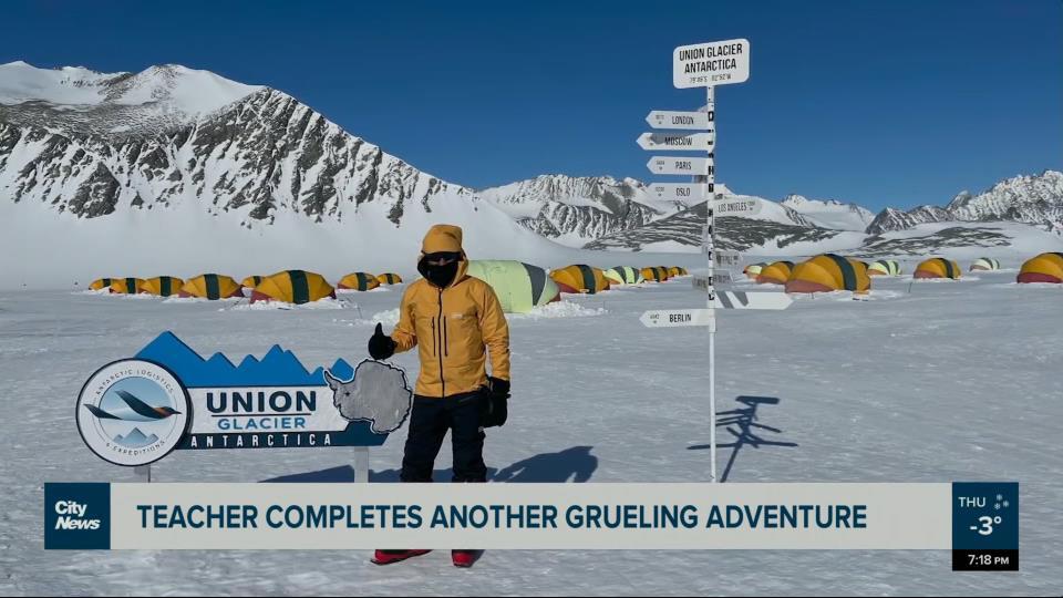 Manitoba teacher completes expedition to south pole