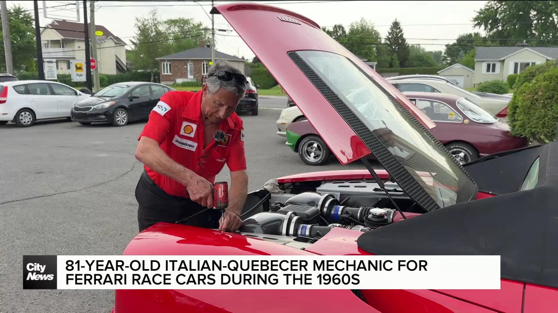 81-year-old Italian-Quebecer was mechanic for Ferrari race cars