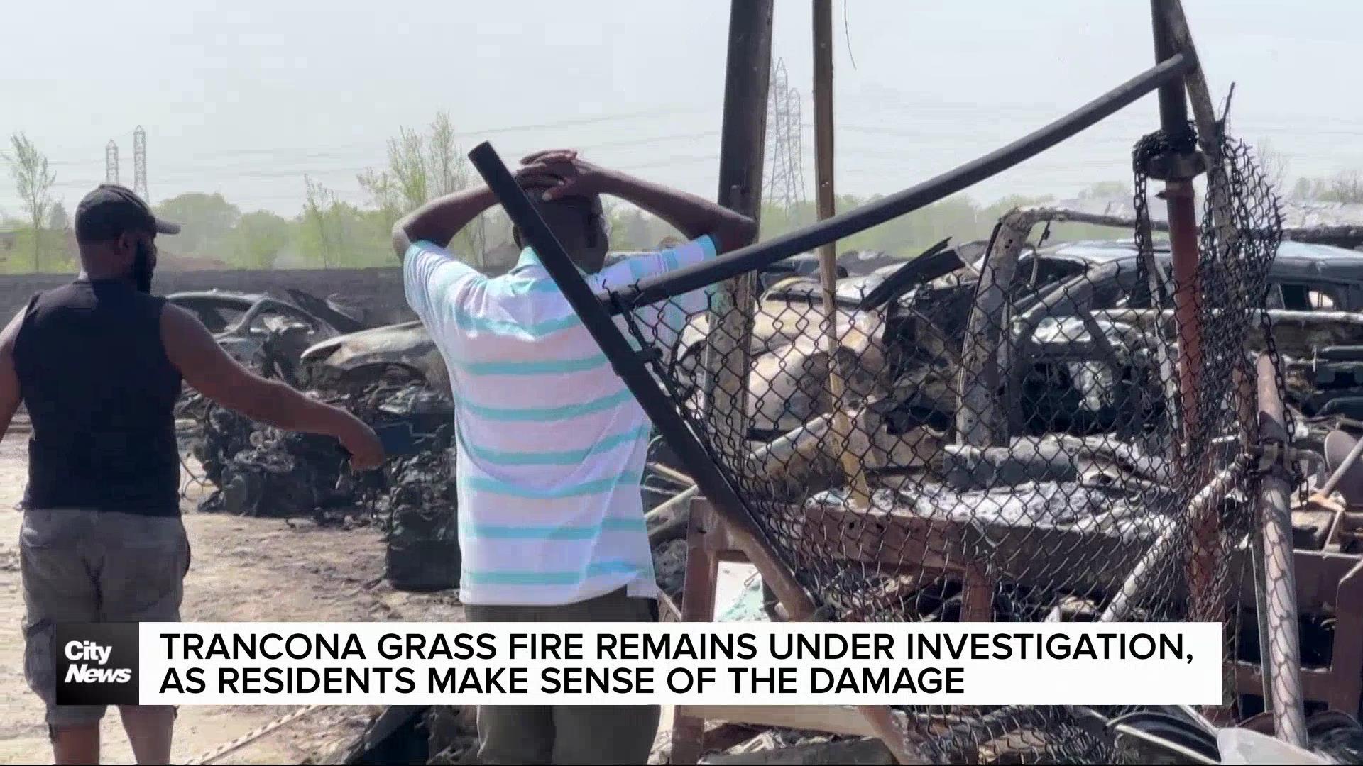 Witnesses reflect on Transcona grass fire