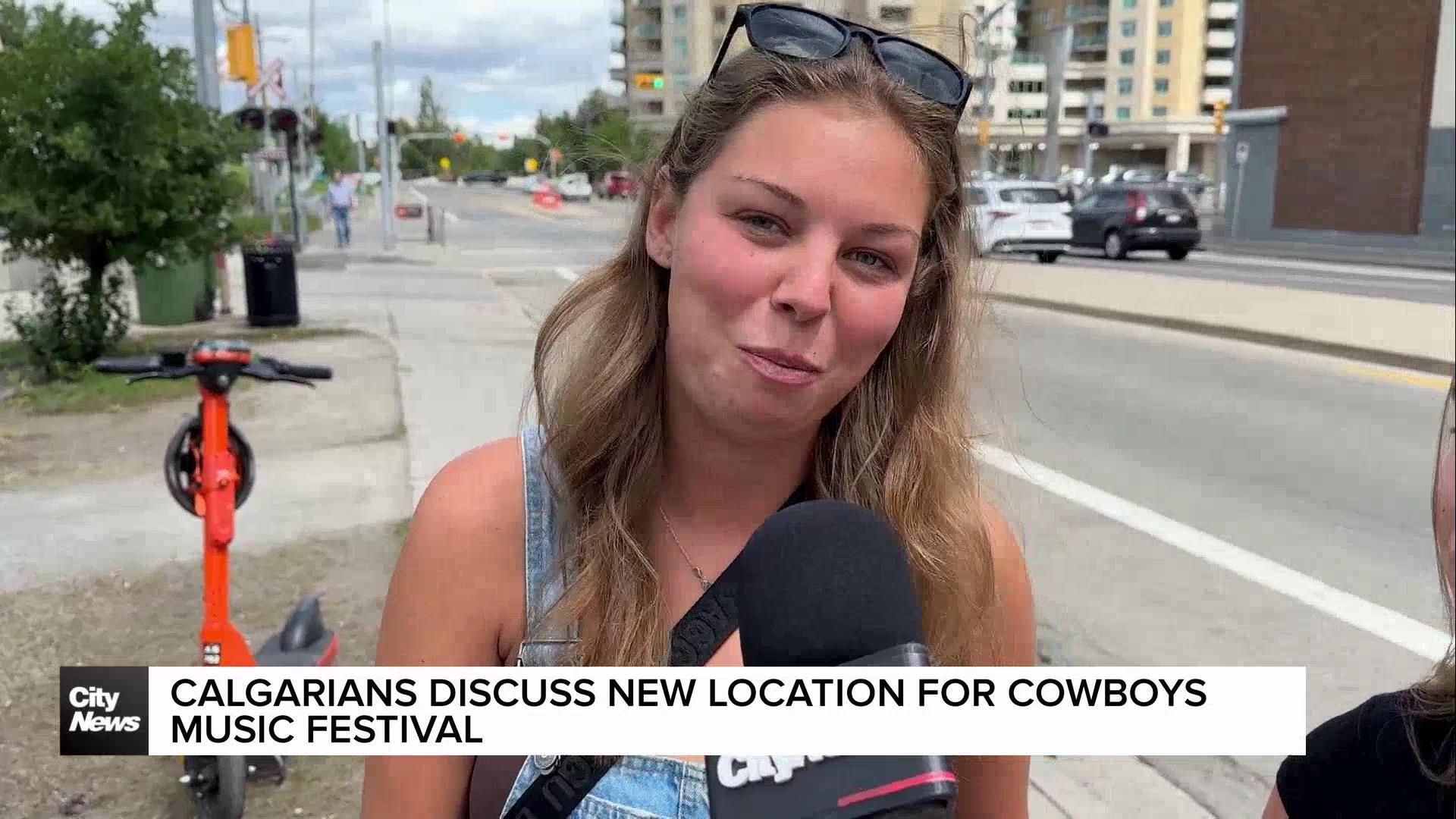 Calgarians discuss new location for Cowboys Music Festival