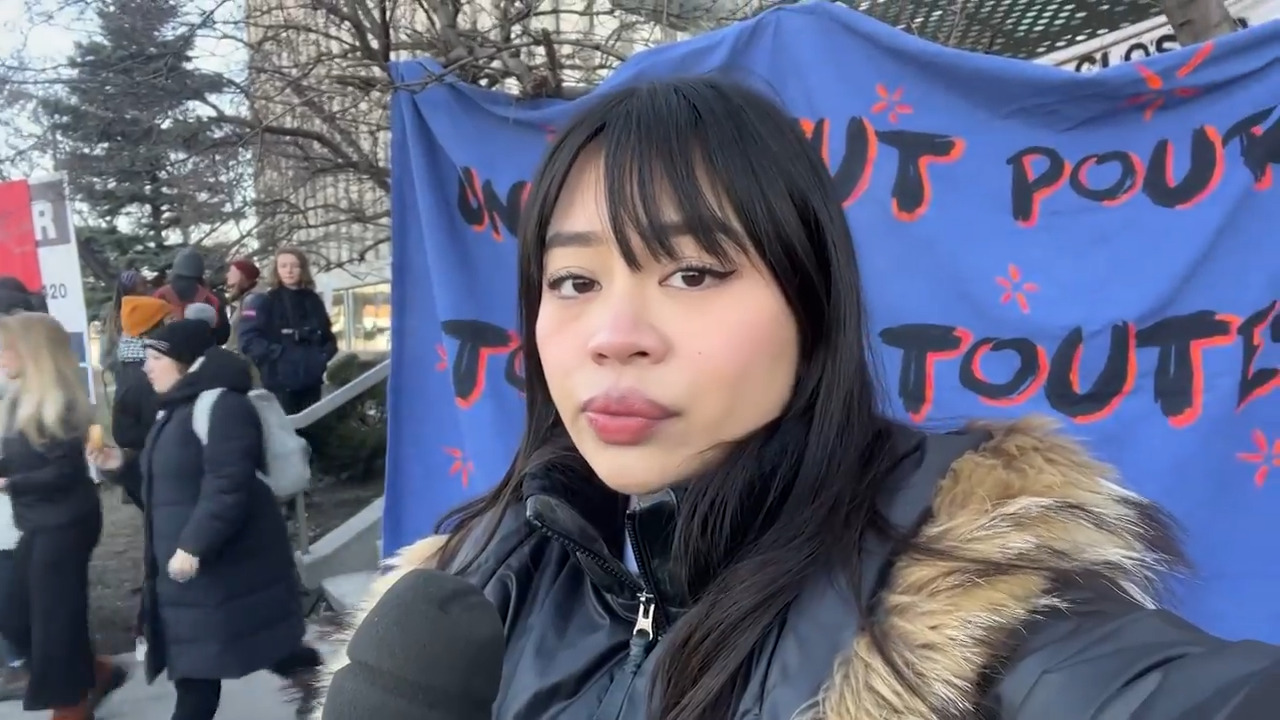 'Open Roxham Road': Protesters demonstrate outside PM's constituency ...