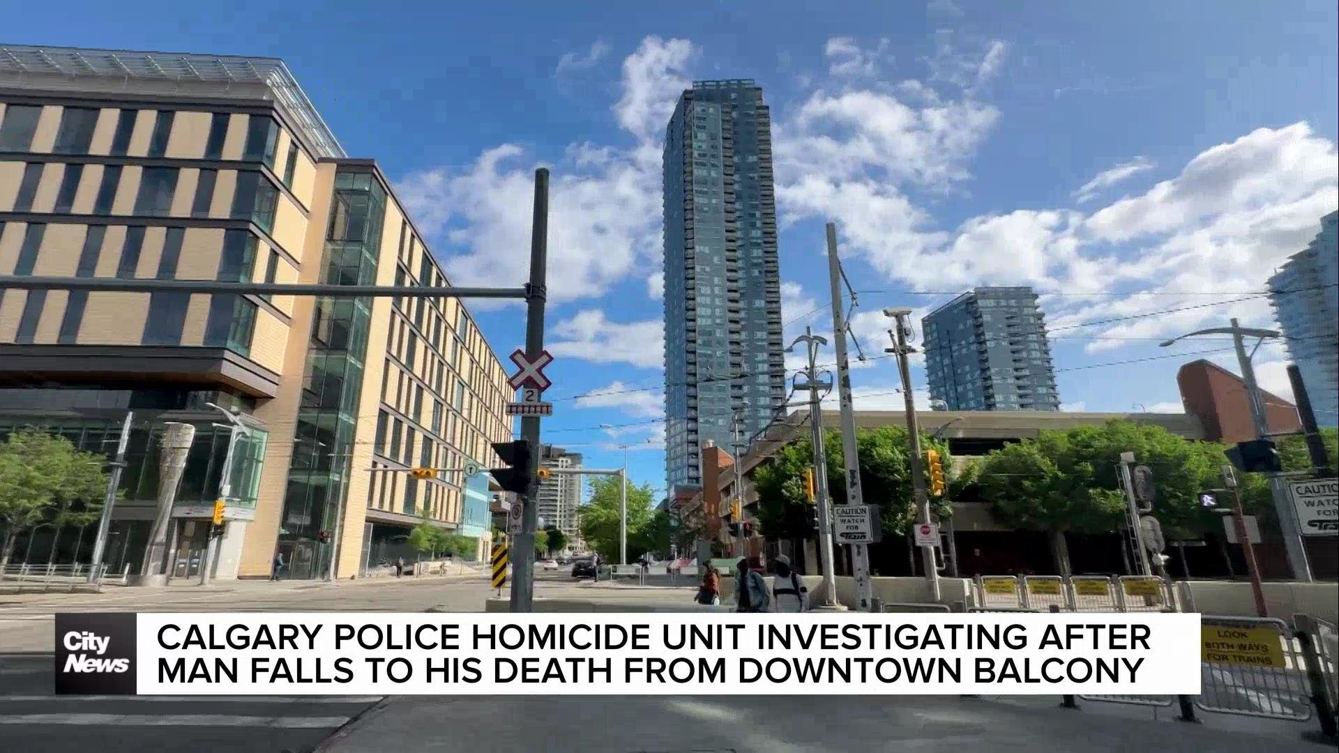 Calgary Police Homicide Unit investigating after man falls to his death ...