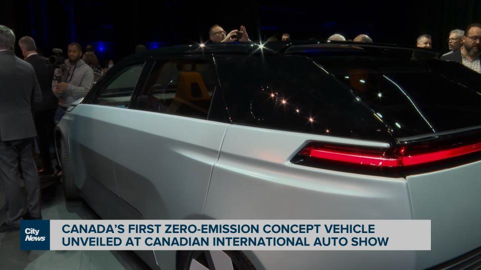 Sneak peek at Canada's first zero emissions concept vehicle
