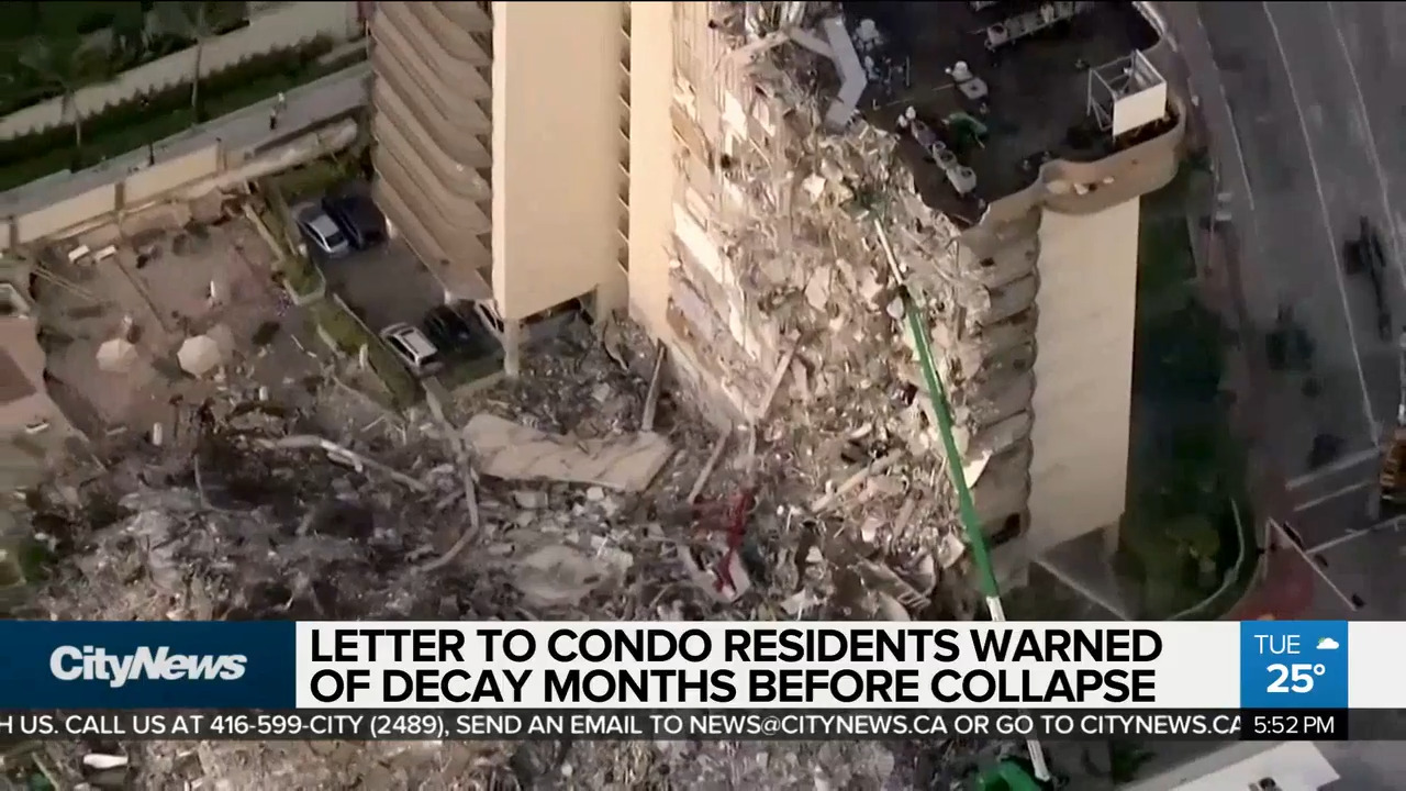 Letter raised red flags months before deadly condo collapse