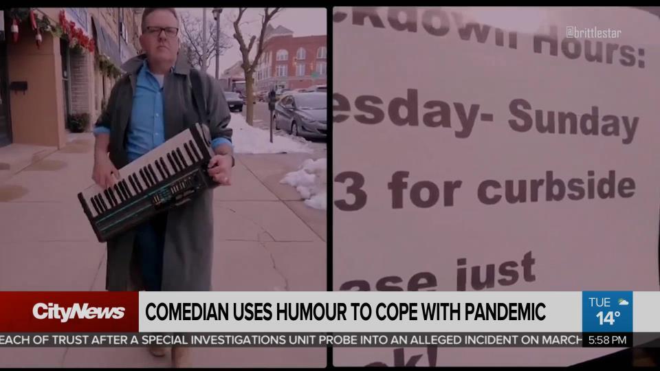 Comedian uses humour to help cope with the pandemic | CityNews Toronto