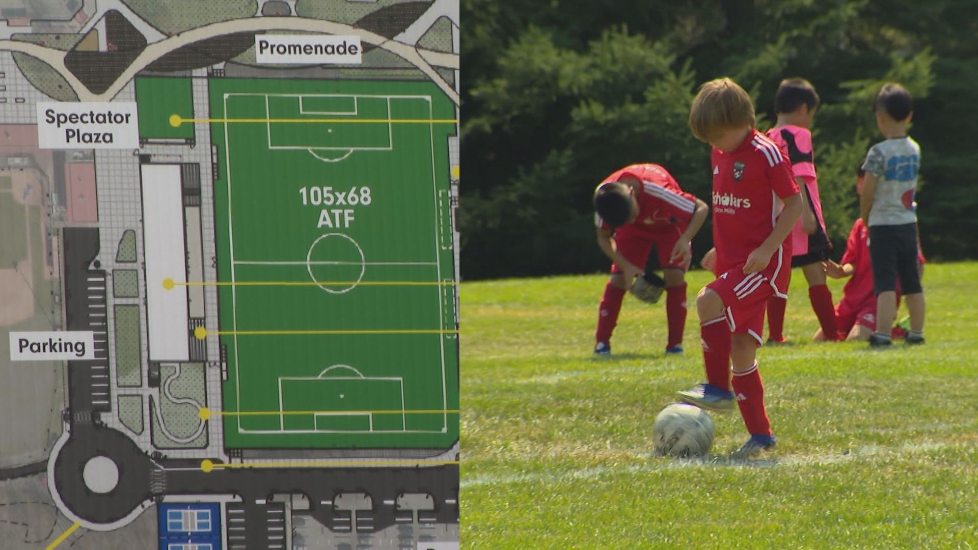 Construction officially launched on Port Coquitlam soccer hub