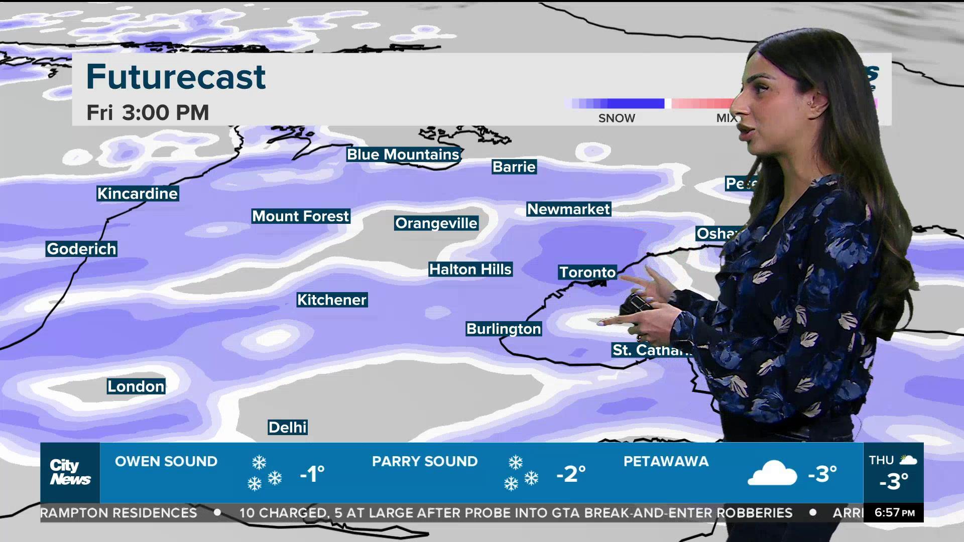 Toronto under extreme cold warning, day after record-breaking snowfall
