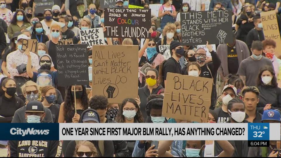 One year since first major BLM rally | CityNews Calgary