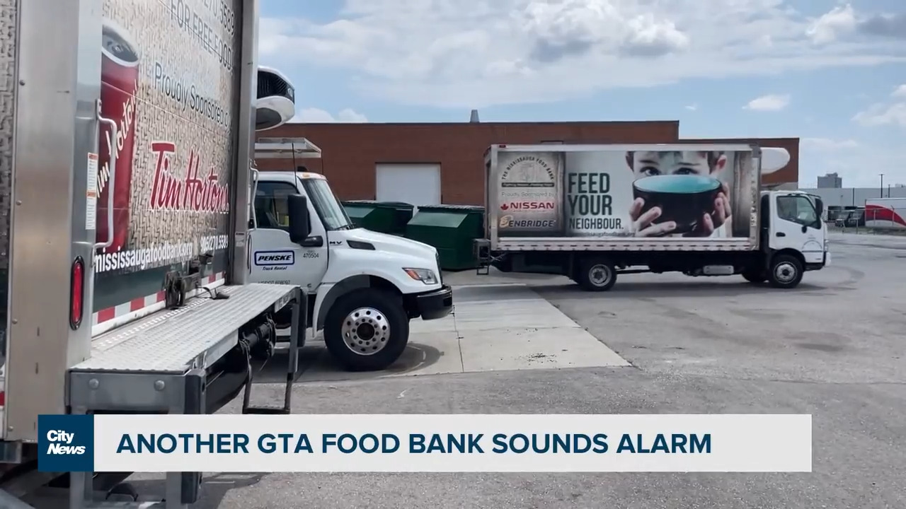 Another GTA food bank sounds alarm