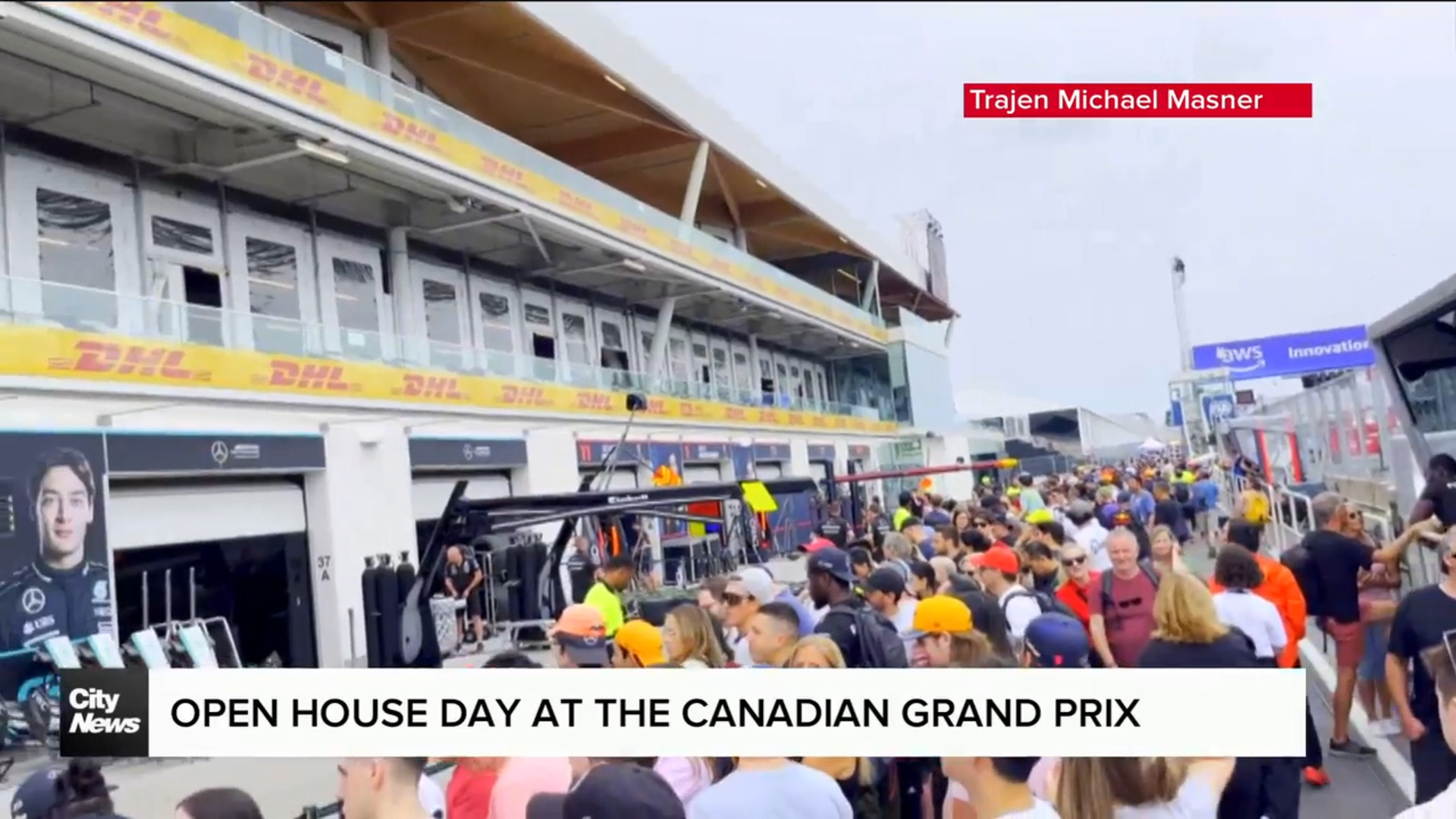 Open House Day at the Canadian Grand Prix