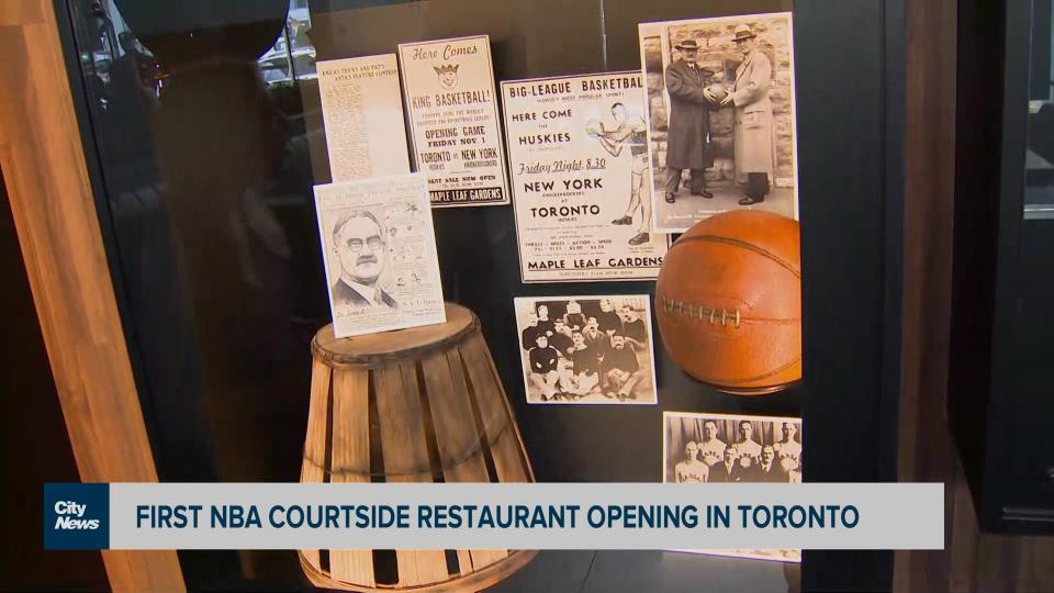 First NBA Courtside restaurant opening in Toronto