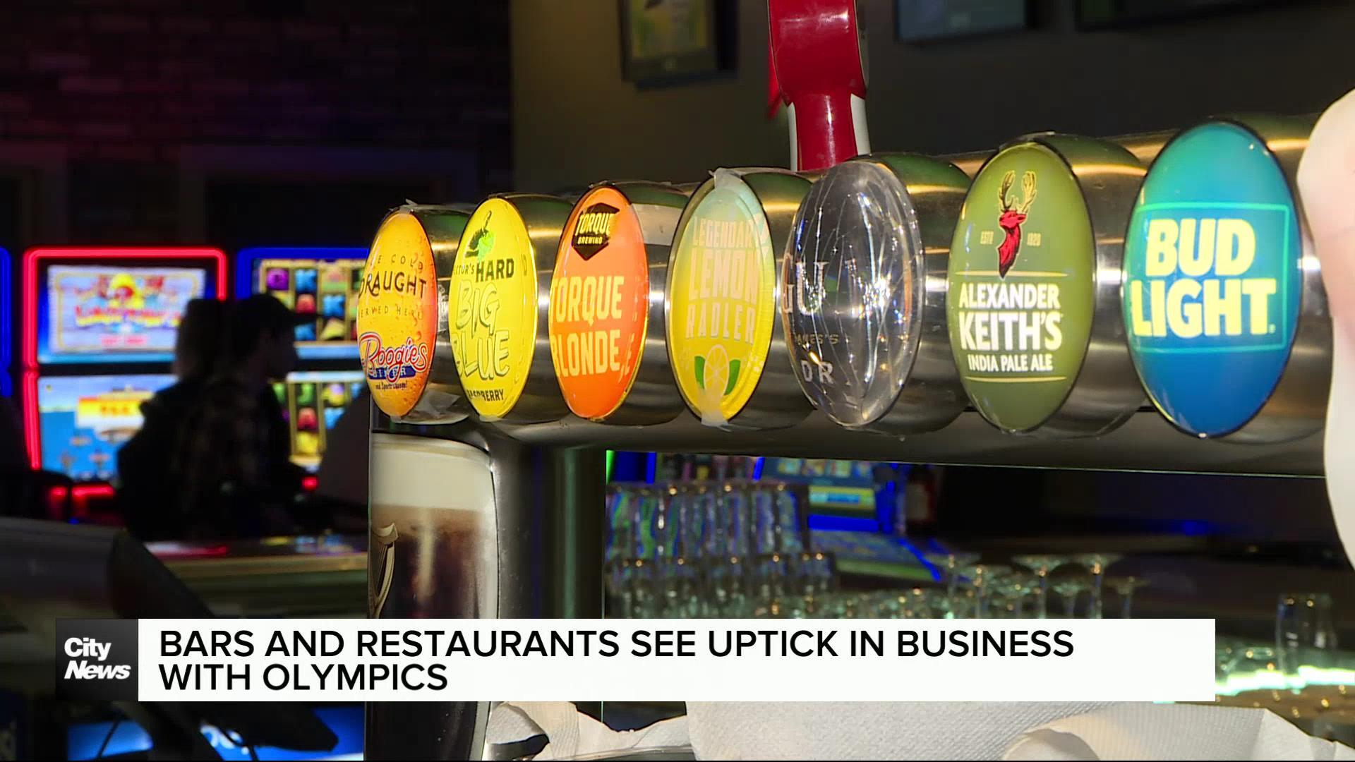 Winnipeg bars and restaurants see uptick in business with the Olympics