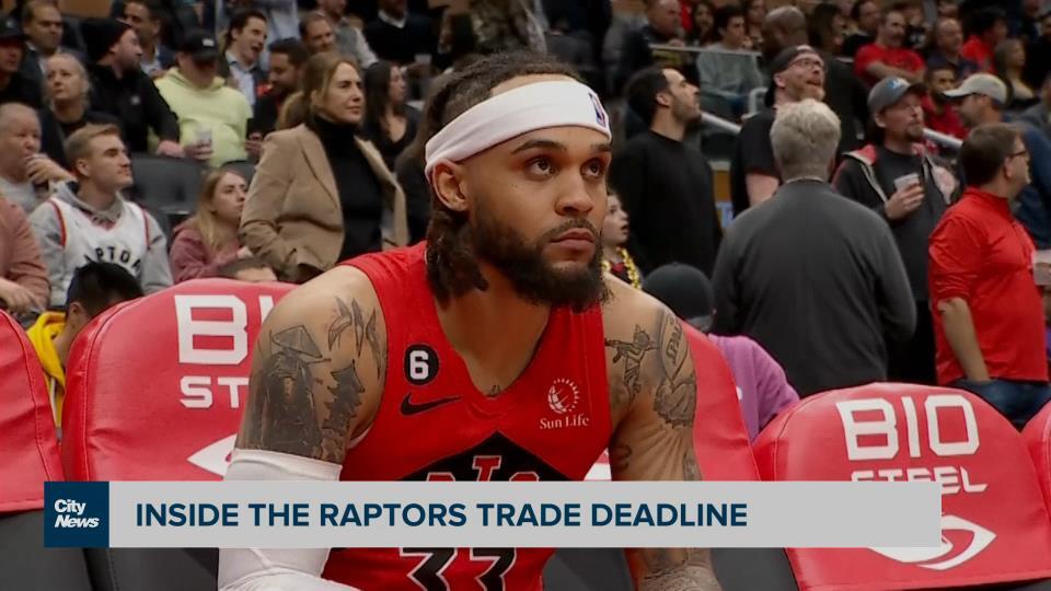 Gary Trent Jr on Raptors teams trade