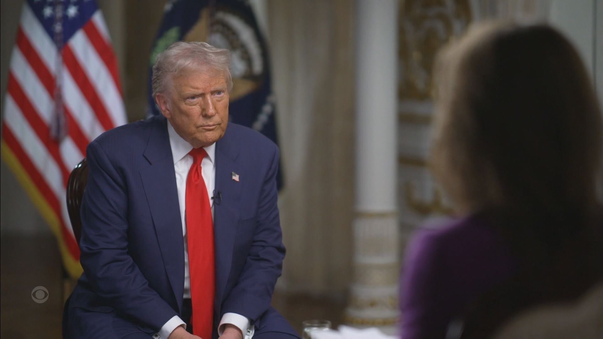 Trump pressed on government shutdown, ICE in '60 Minutes' interview