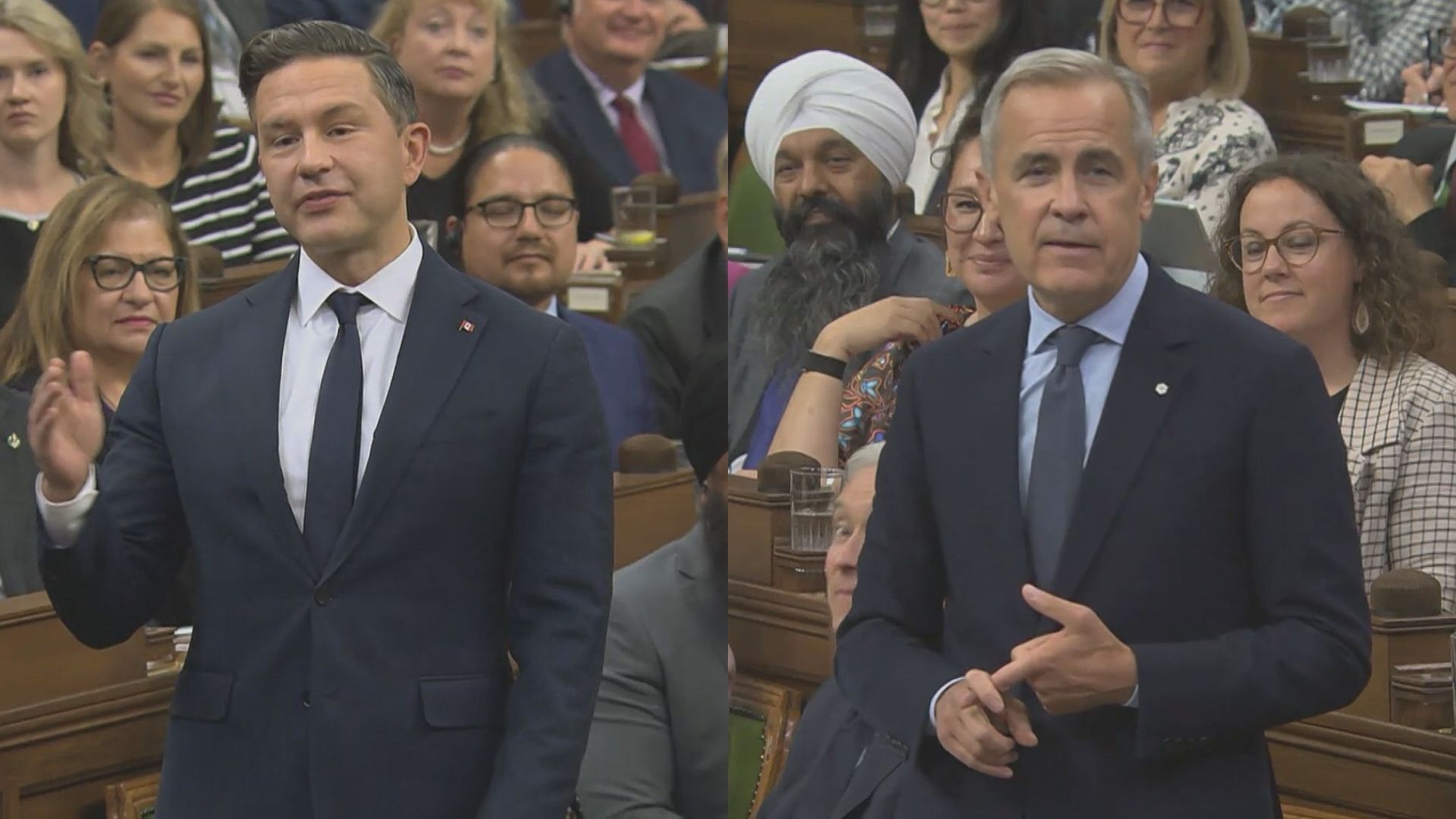 Carney and Poilievre exchange jabs in first question period face-off