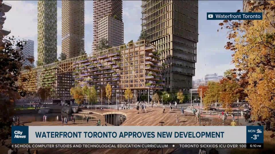 Waterfront Toronto approves development of lakeside land | CityNews Toronto