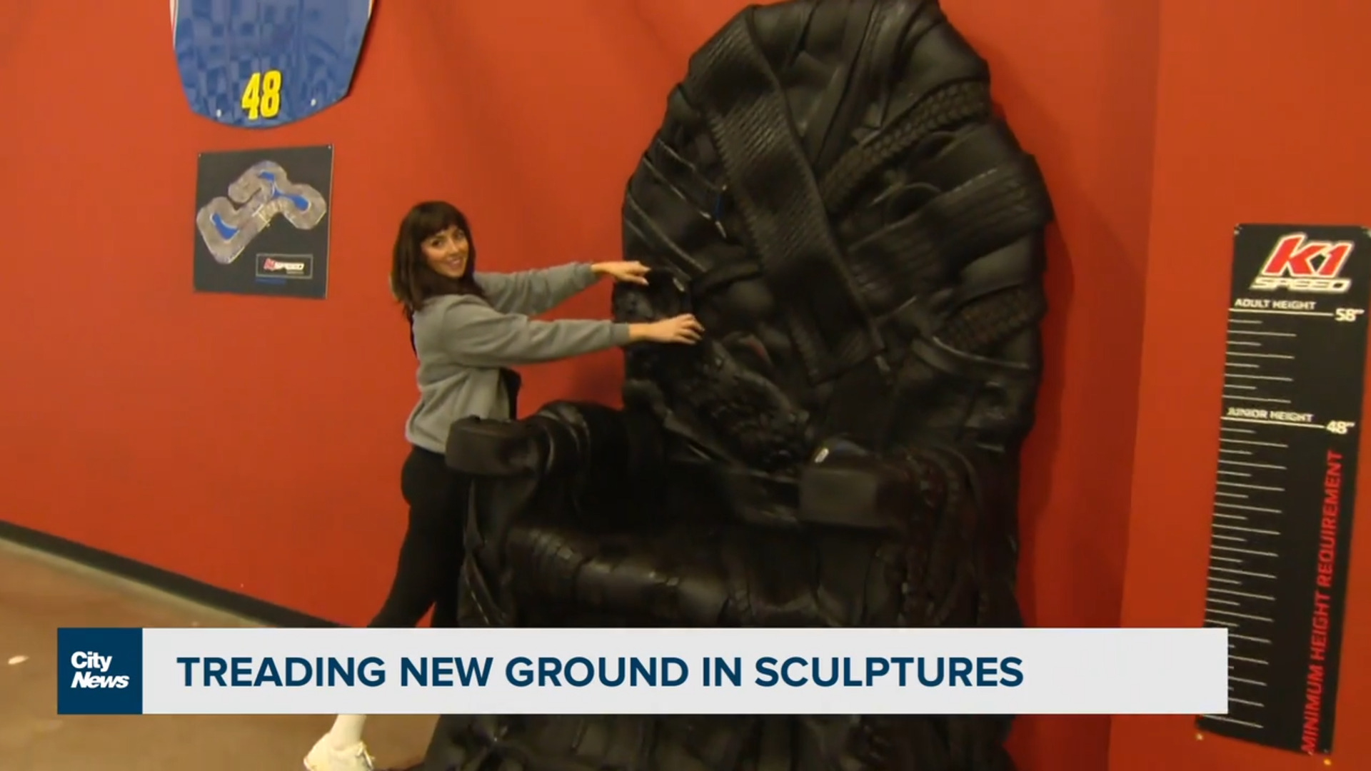 Treading new ground in sculptures