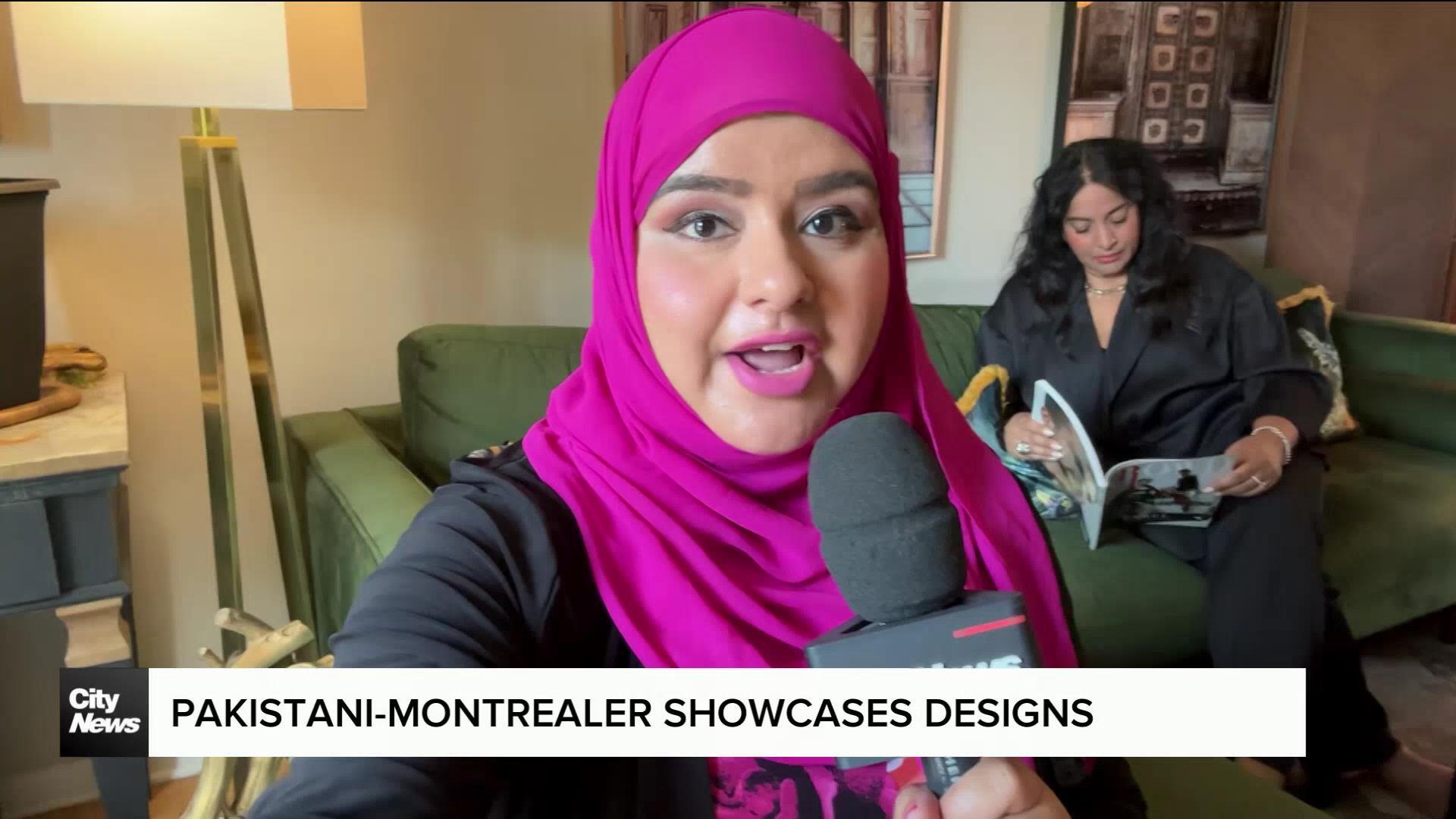 Pakistani-Montrealer showcases designs at Semaine de la Mode Montreal