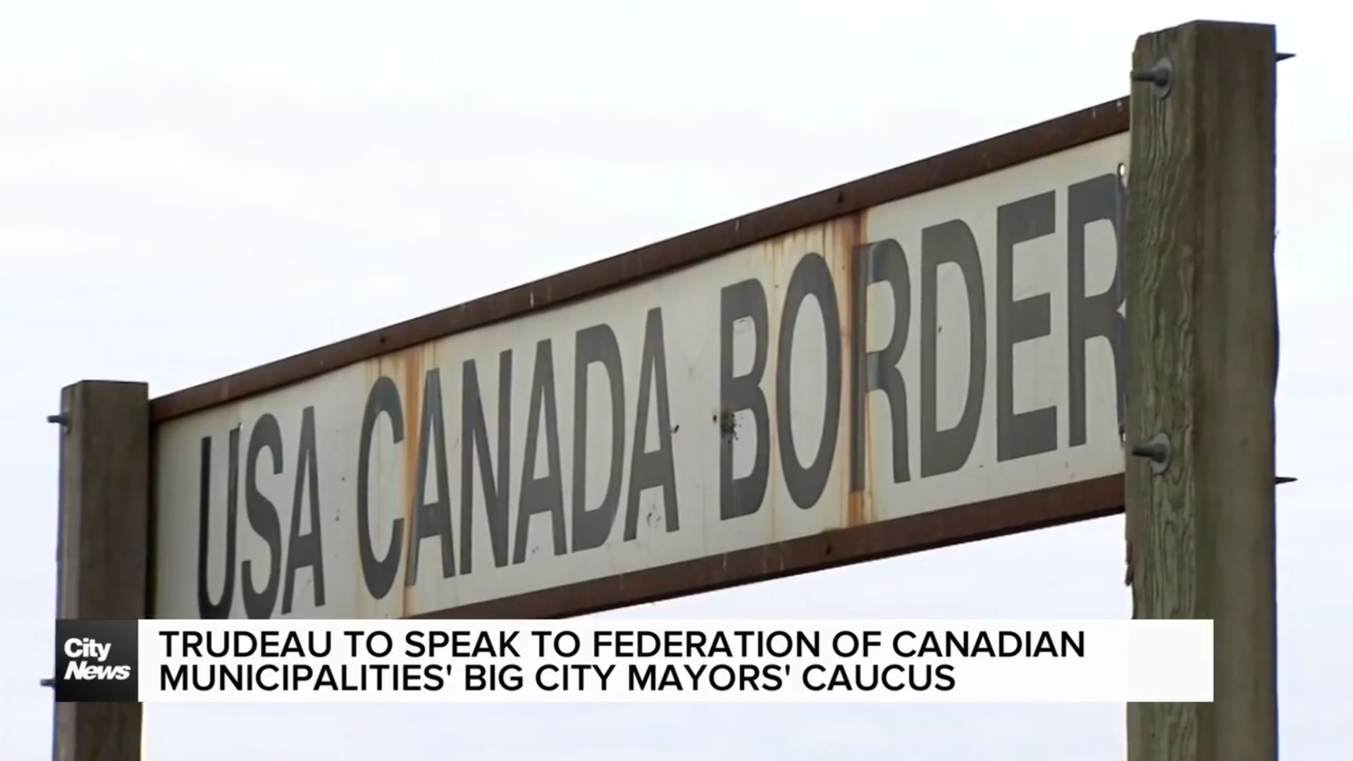 Big city mayors discuss tariffs, federal election
