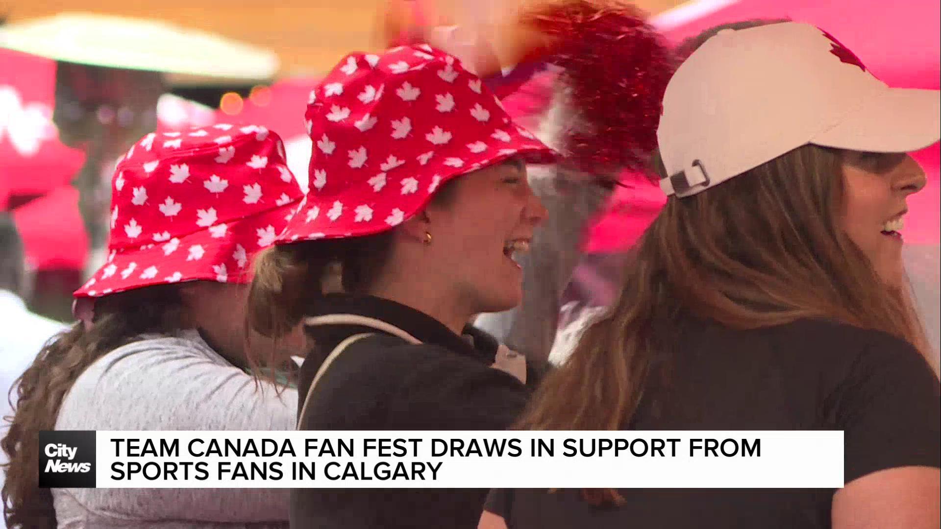 Team Canada FanFest draws support from Calgarians
