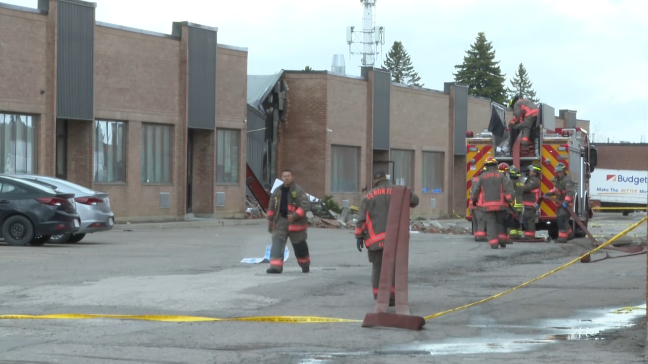 Explosion destroys Scarborough building | CityNews Toronto
