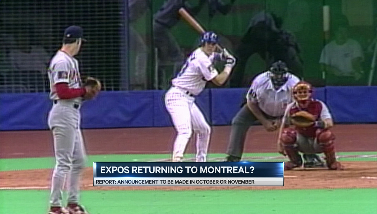 Report: Announcement about return of the Montreal Expos coming this ...