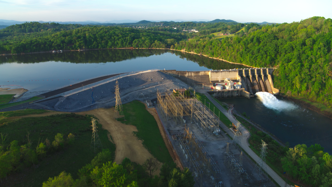 Boone Dam Sinkhole