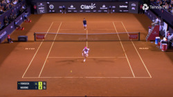 Hot Shot: Fonseca's tweener handled by Navone in wild Rio de Janeiro 2024 exchange | ATP Tour ...