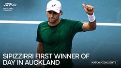 Highlights: Spizzirri takes out Mannarino in Auckland 2026 | ATP Tour ...
